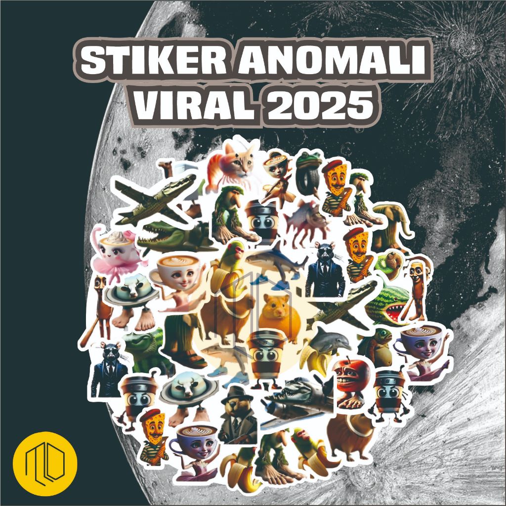 Anomali Sticker Pack 20 PCS / Viral Anomali Stickers / Anomali Stickers ...