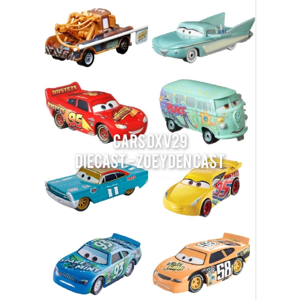 Original Disney Pixar Diecast DXV29 Metal Cars | Shopee Malaysia