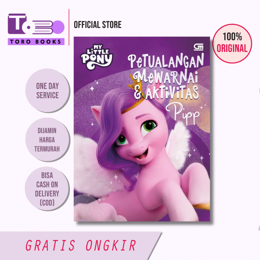 My Little Pony: Coloring Adventures and Preppy Activities | Shopee Malaysia