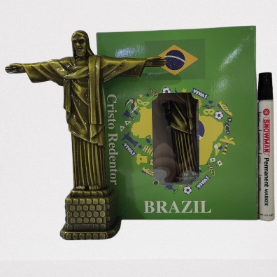 Miniature Iron Statue Cristo Redentor Jesus Christ Brazil | Shopee Malaysia