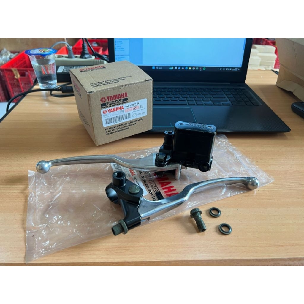 YAMAHA R25 BRAKE MASTER SET R25 HANDEL ORIGINAL YAMAHA GENUIN PART ...