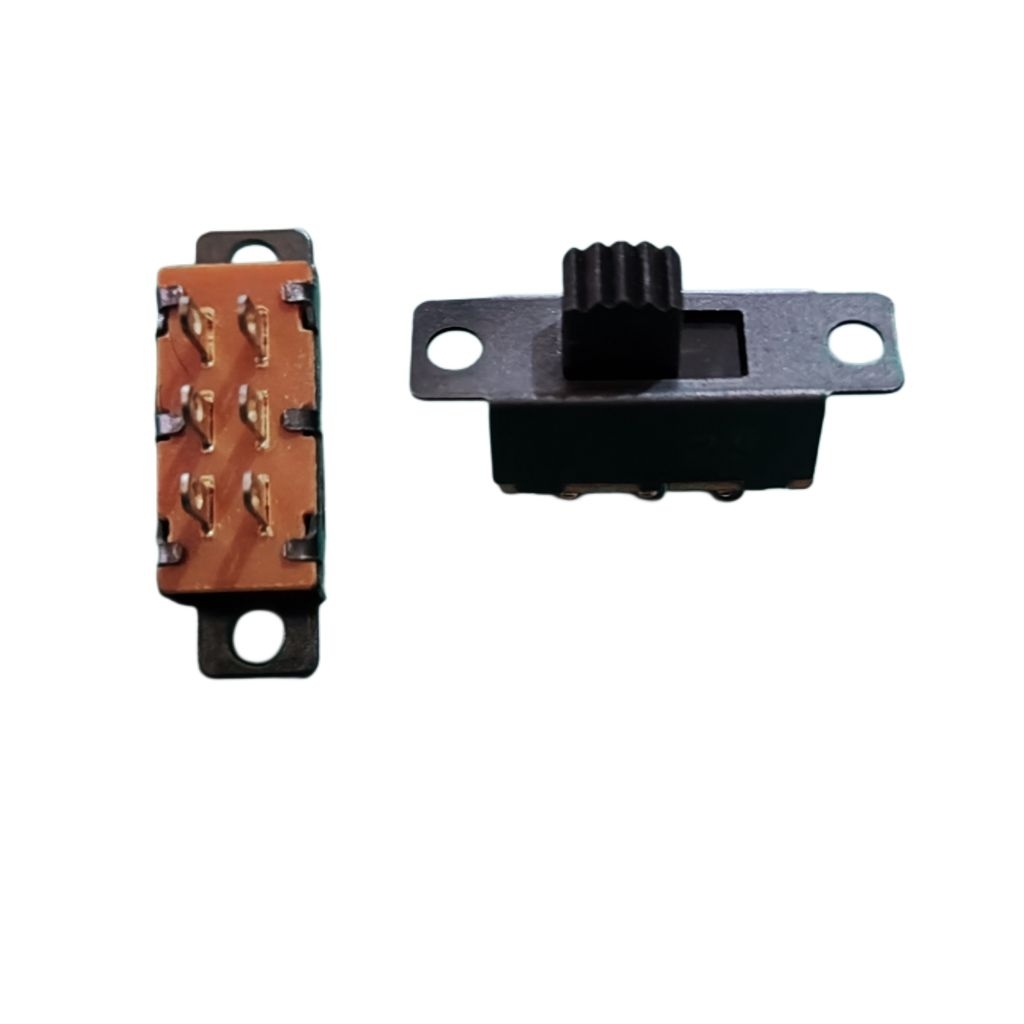 SLIDE SWITCH ON OFF SLIDE SWITCH DPDT 2x3 6PIN 0.5A 50V SMALL | Shopee Malaysia