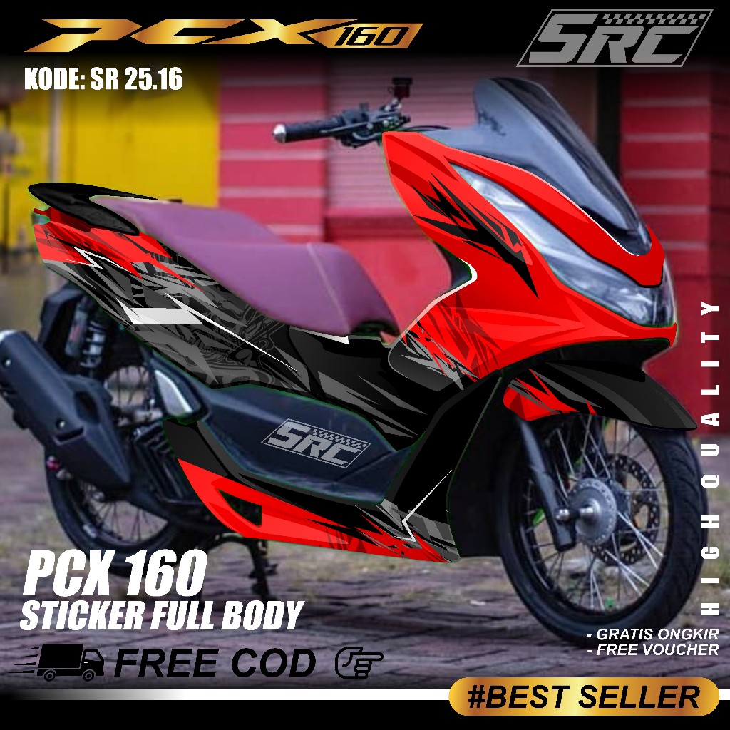 Full Body Decal Sticker Honda Pcx 160 2021 2022 2023 2024 Full Body Pcx ...