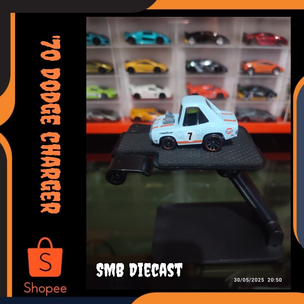 HOT WHEELS '70 DODGE CHARGER GULF LOS (REGULAR) | Shopee Malaysia