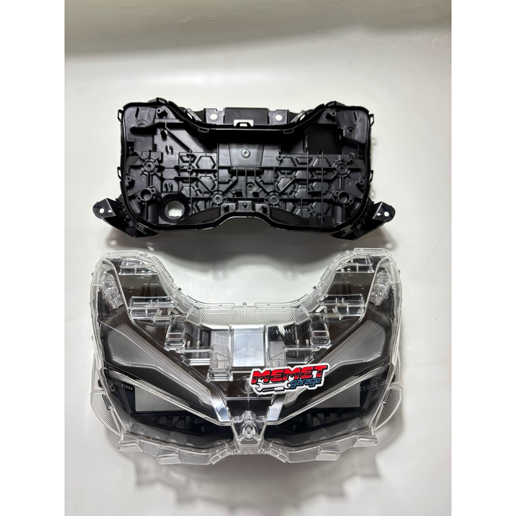 Original Yamaha Aerox Alpha Turbo 2025 Headlight Eyebrow Frame Mika ...