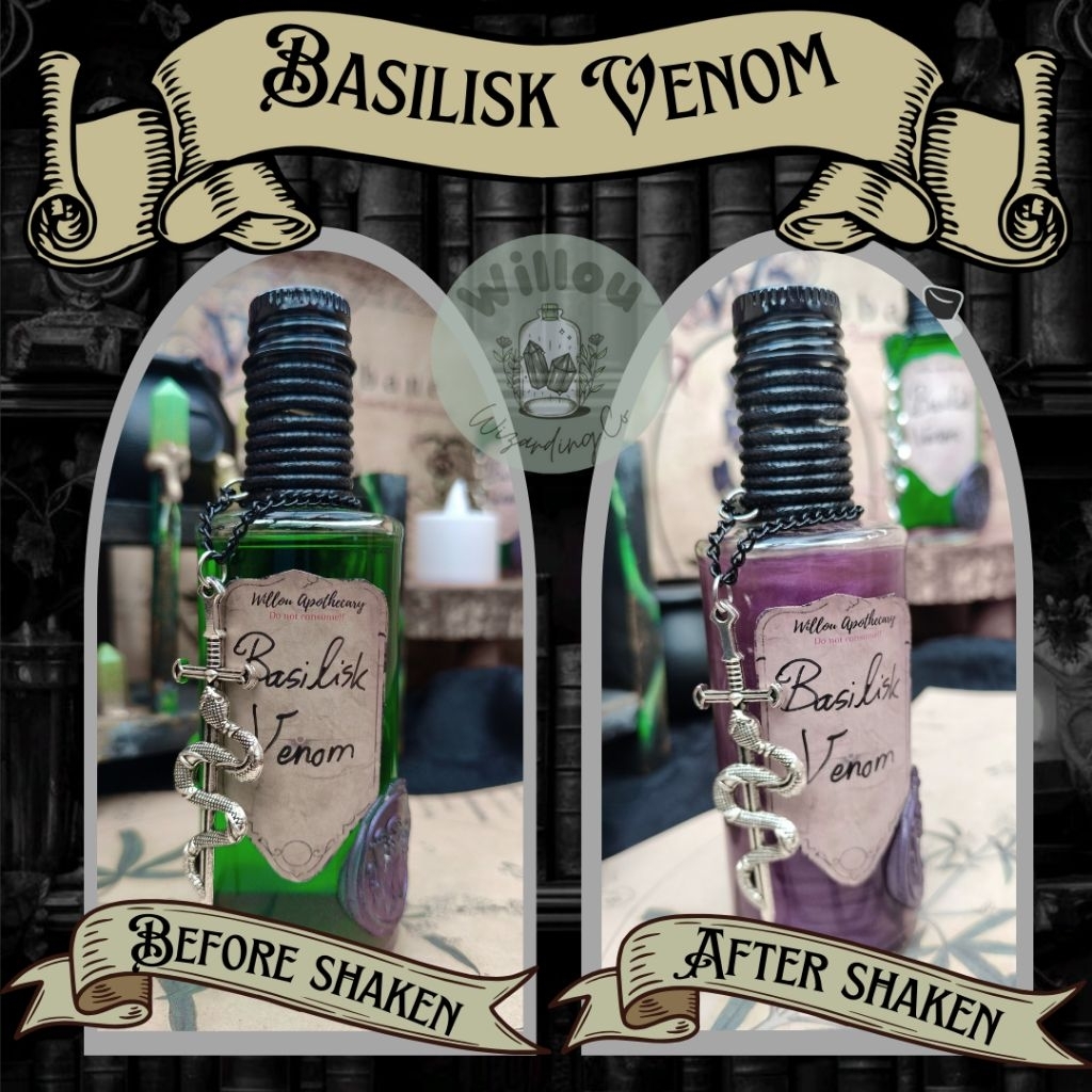 Harry Potter Potion Basilisk Venom Color Changing Magic Potion ...