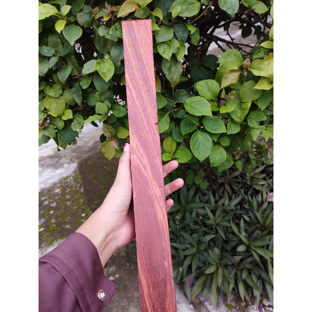 MERAH Custom size original red low wood | Shopee Malaysia