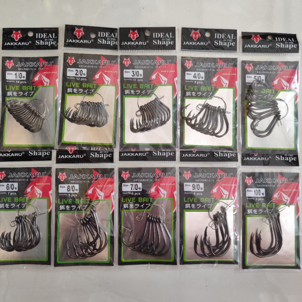 LIVE BAIT JAKKARU STAINLEES STEEL (SS) | Shopee Malaysia