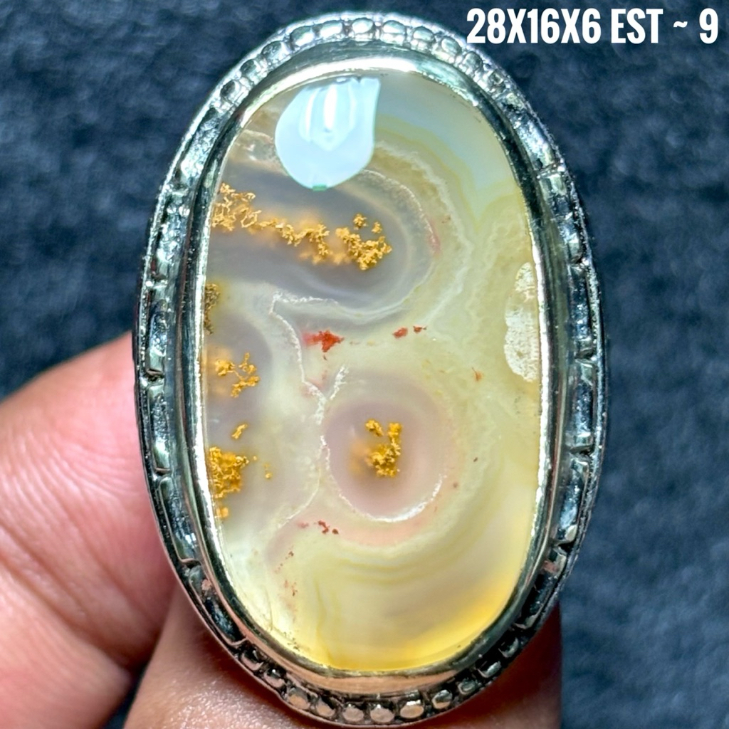 NATURAL NUMBER 3 MOTIF Agate | Shopee Malaysia