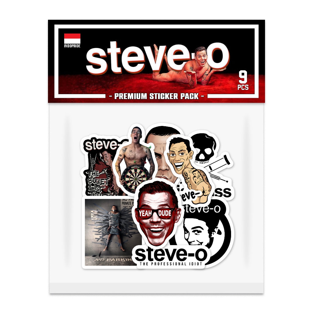 Jackass Sticker Pack vol. 1 (Steve-O) | Shopee Malaysia