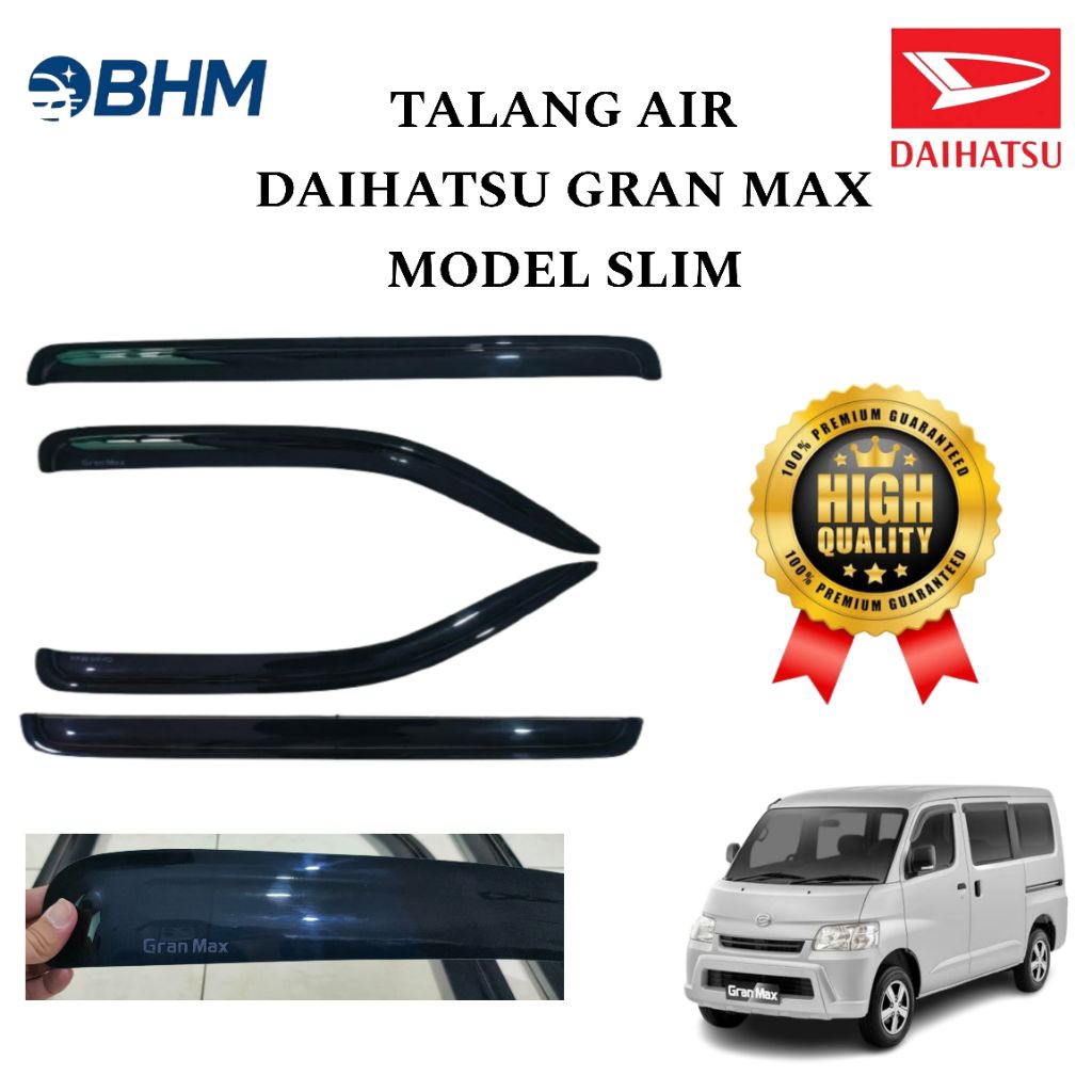 Daihatsu Gran Max 4 Door Car Water Gutter Slim Model | Shopee Malaysia