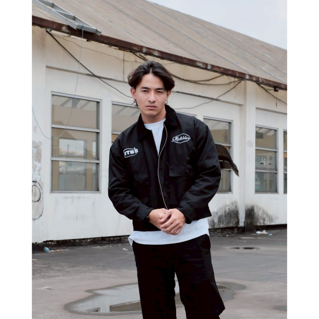 Boxy Work Jacket / Men's Black Boxy Jacket / Latest Model Black and ...