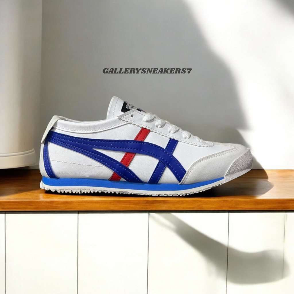 WAREHOUSE SALE!!! Onitsuka Tiger Mexico 66 Cream Navy Unisex Shoes ...