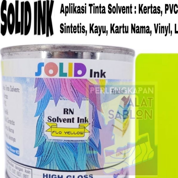 SOLID PVC SCREEN PRINTING INK FLO YELLOW RN 1KG | Shopee Malaysia