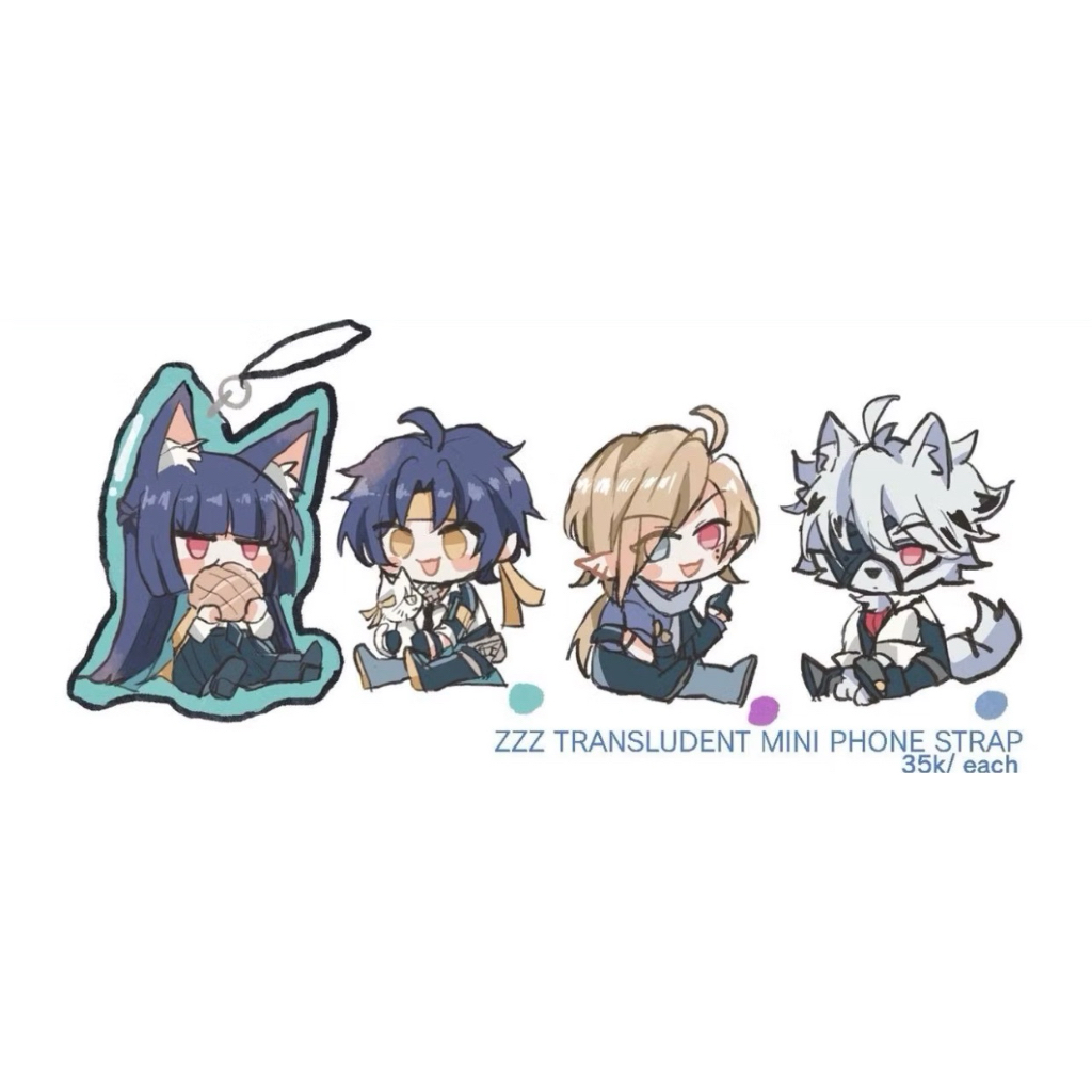 Zenless Zone Zero ZZZ mini phonecharm phone charm | Shopee Malaysia