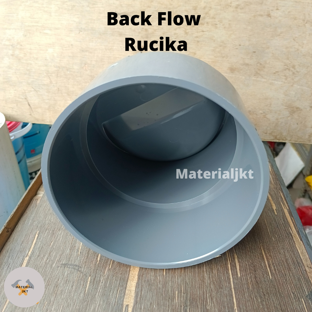 RUCIKA Backflow Valve 4" inch in Dop Cover Drain Pipe anti Rat Snake ...