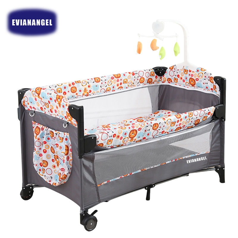 Evianangel Baby Box Portable Baby Bed Travel Cot Bassinet Folding Bed ...