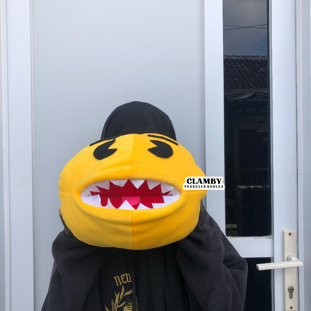 Hand Puppet PAC - MAN - | Psc-man Hand Puppet | Moving Mouth Fairy Tale ...