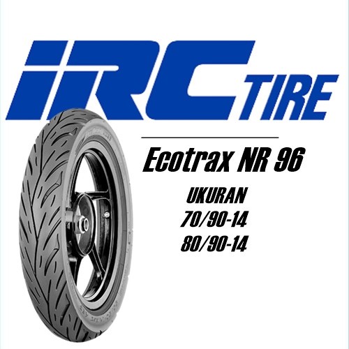 IRC Ecotrack NR 96 motorcycle tire Ring 14 Tubeless 70/90-14 80/90-14 ...