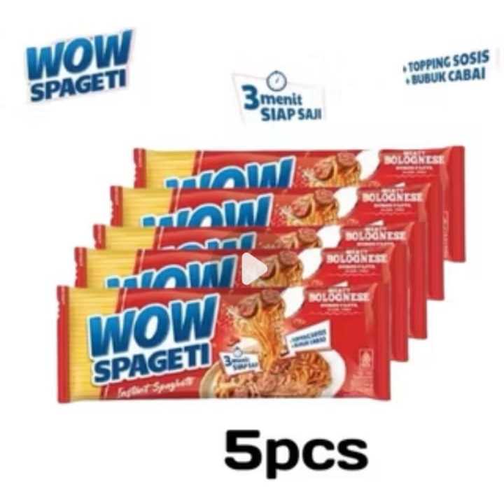 Wow spaghetti 1 pack (5pcs x 84g) | Shopee Malaysia