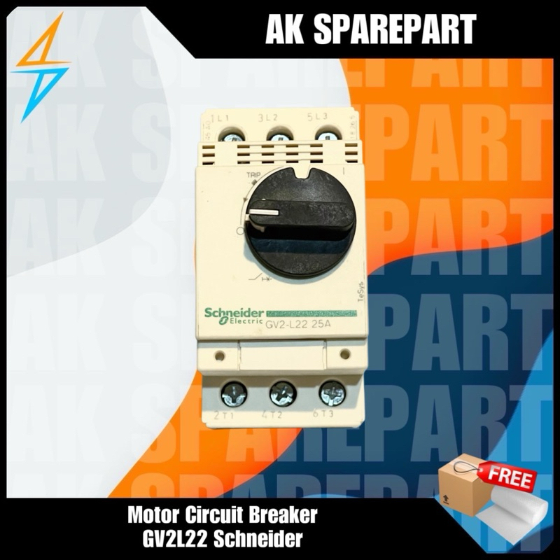 Original Schneider GV2L22 Circuit Breaker Motor | Shopee Malaysia