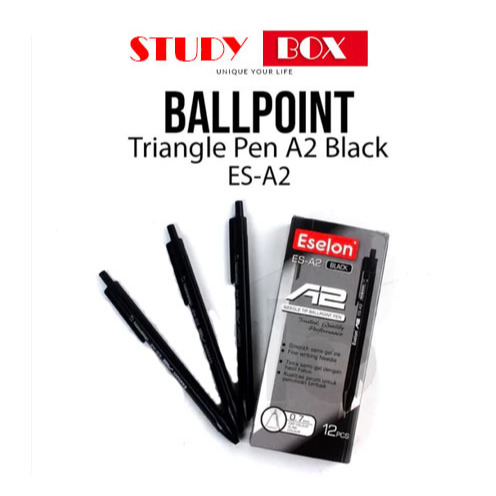 12pcs Triangle Echelon A2 Semi Gel Pens / 1pack ES-A2 Pens 1pack ...