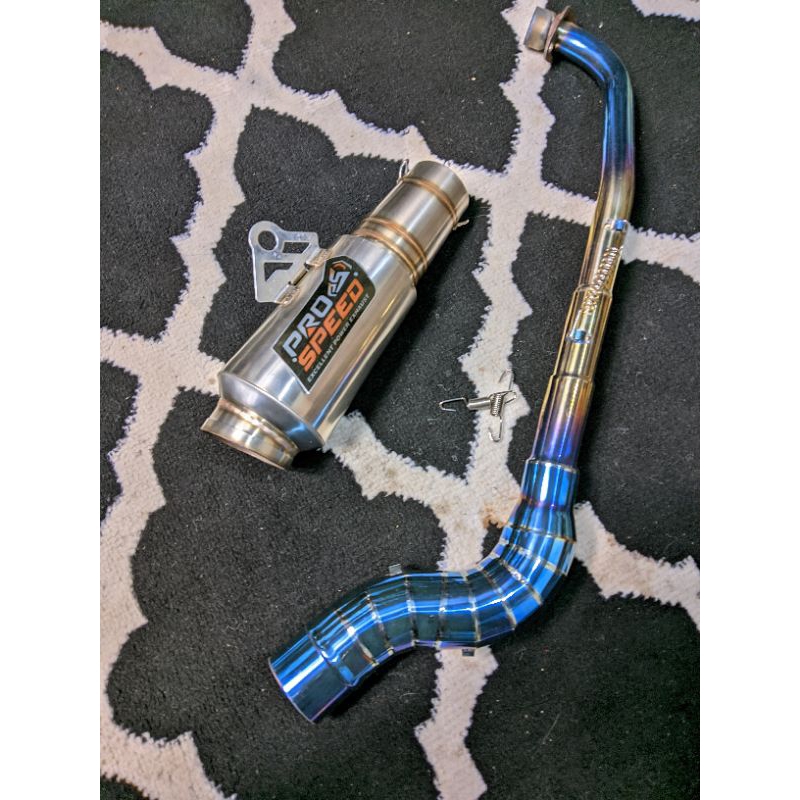 Pro Sped Pipe 51mm canister conical open specs exhaust Pipe for Wave ...