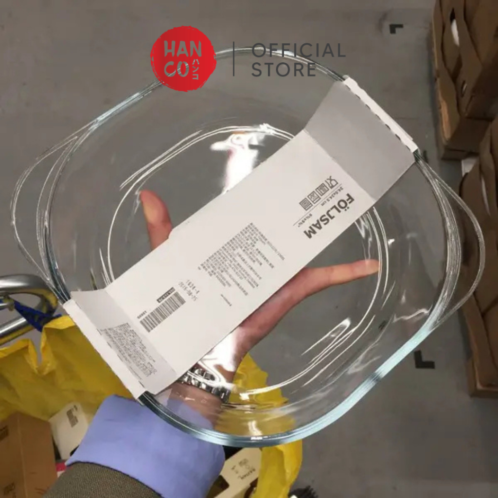 MUST HAVE HANCO IKEA oven / microwave plate, clear glass 245x24,5x6 cm ...