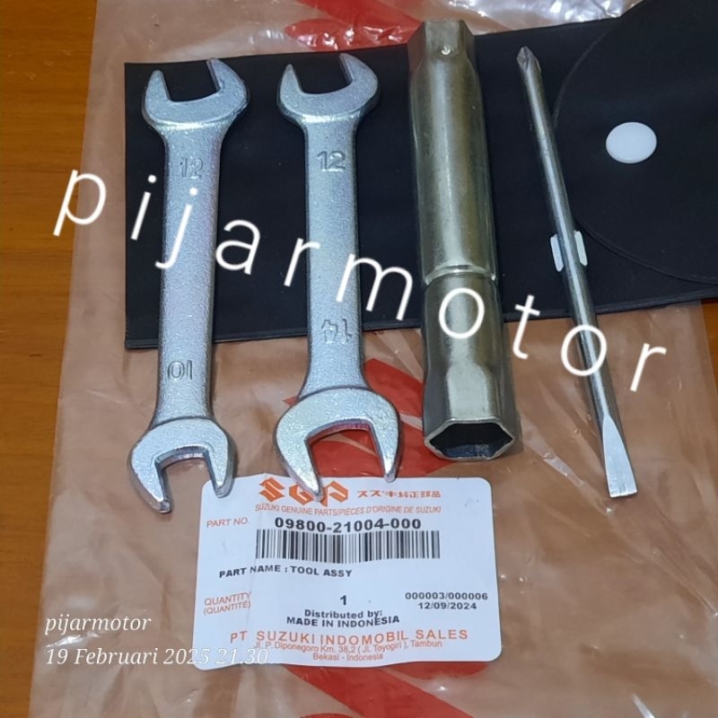Tool Assy Key Spark Plug Toolkit Standard Set Suzuki Shogun 110 Arashi Smash 110 | Shopee Malaysia
