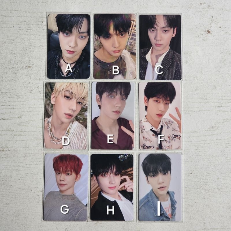 Tomorrow x together (TXT) aab soobin yeonjun taaehyun hungingkai poca pc photocard official ...