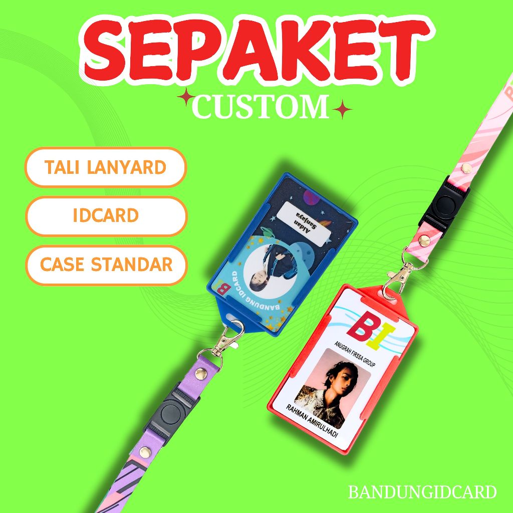 Custom id card lanyard straps, one set 1.5cm 2 sides/printed custome ...