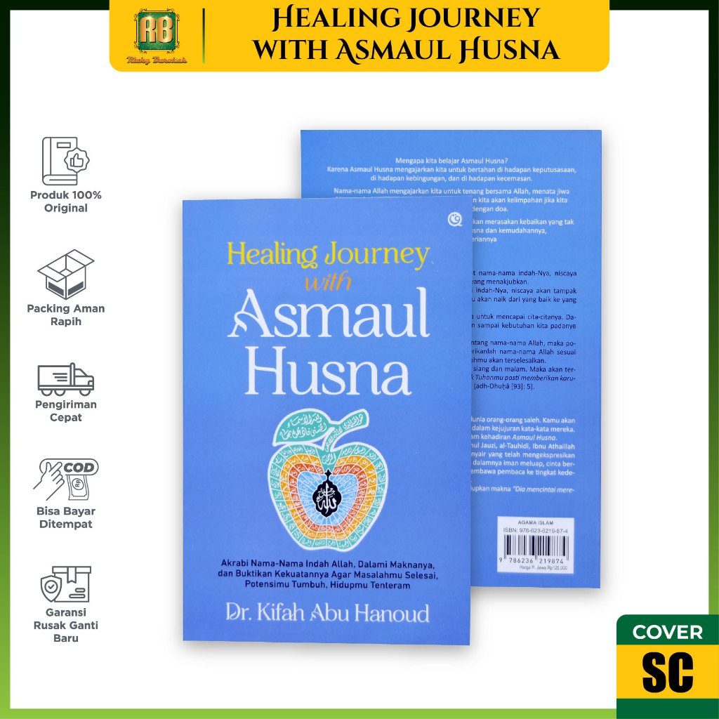 Healing Journey with Asmaul Husna Akrabi Book The Beautiful Name of ...