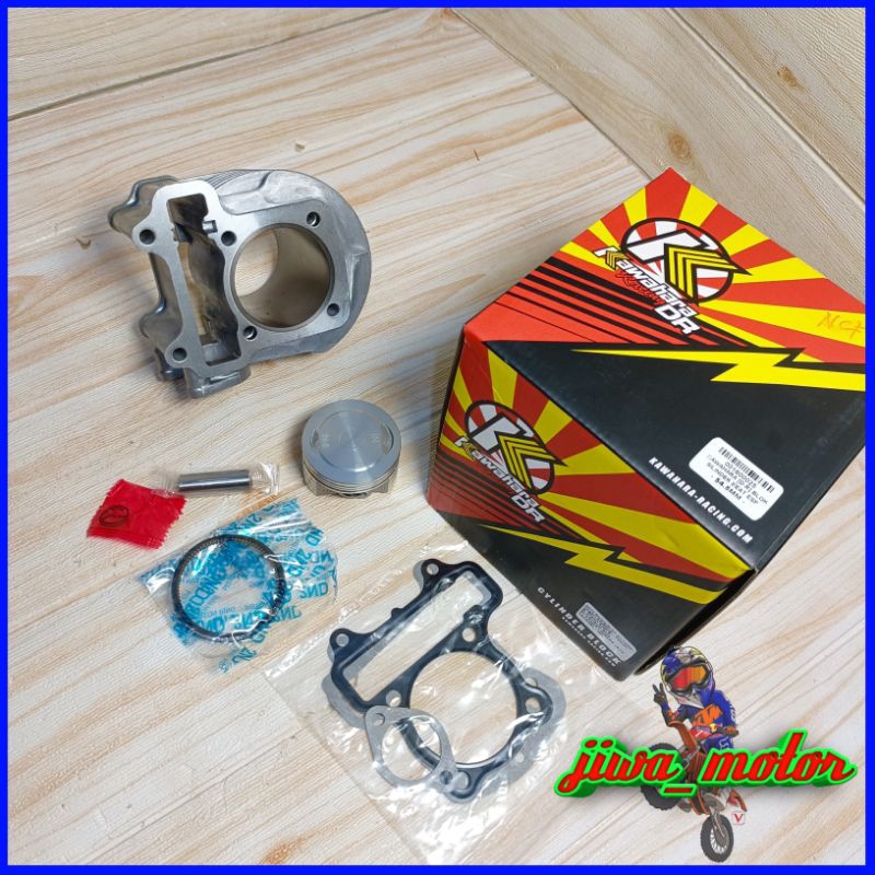 Piston block bore up Kawahara beat Scoopy esp smooth starter K44 54,5mm ...