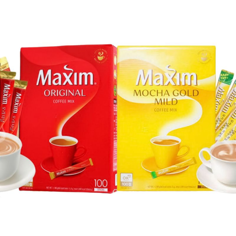 Maxim Korea Coffee 1 Sachet/ Maxim Coffee | Shopee Malaysia