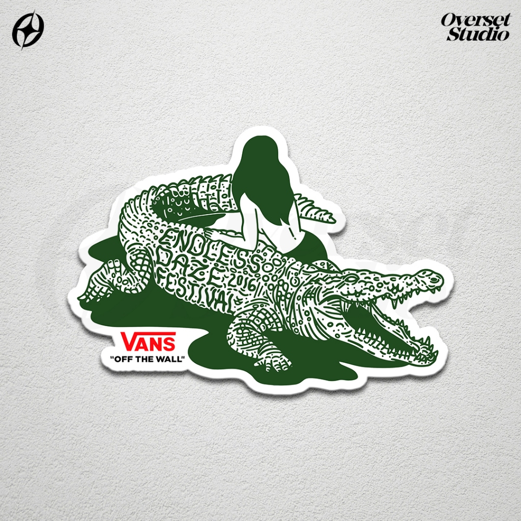 LOKAL Vans Stickers / Vans Hypebeast Brand Logo Stickers / Glossy Vinyl ...
