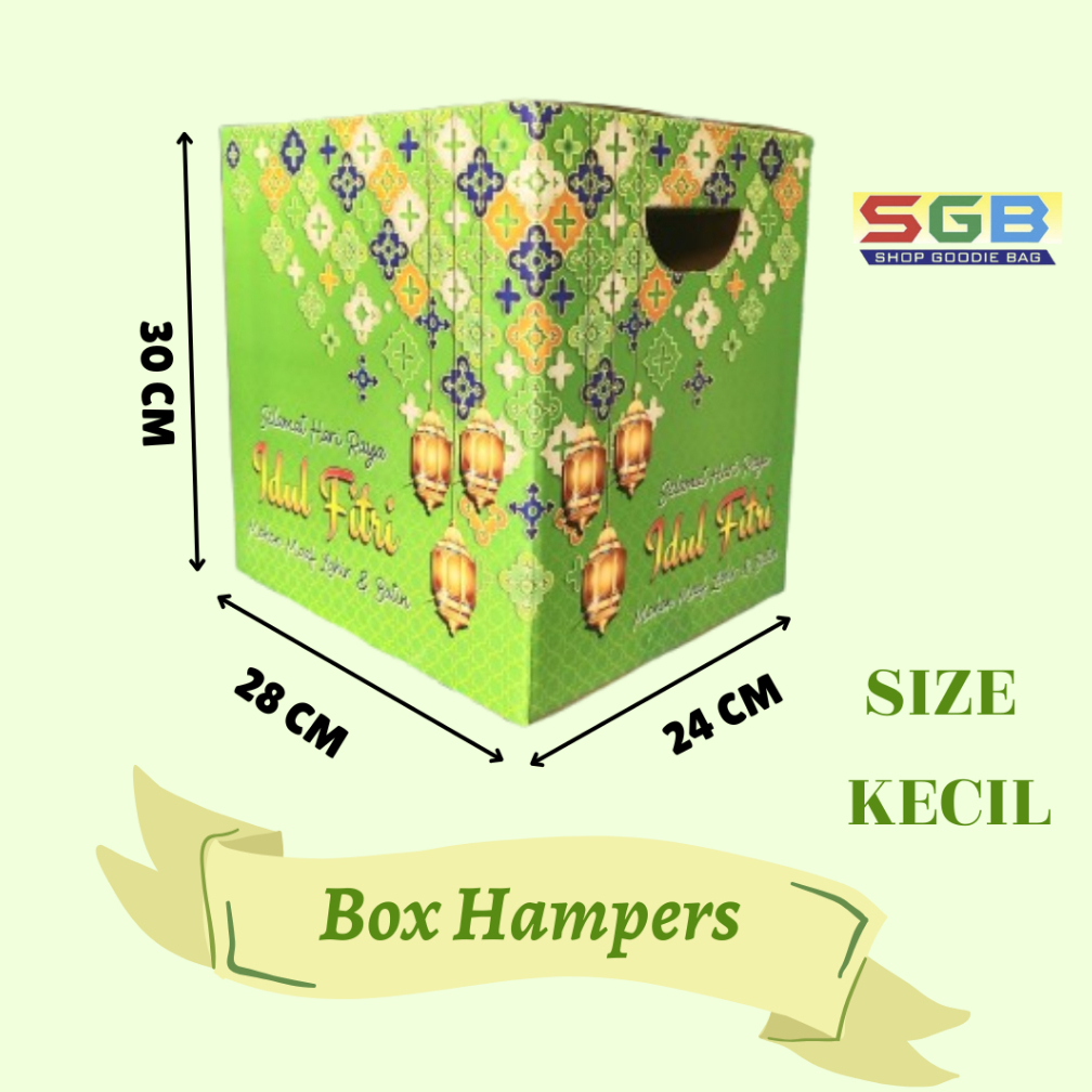 1 PCS - BOX HAMPERS/CARD BOX HAMPERS/BOX HAMPERS Eid Al-Fitr Edition ...