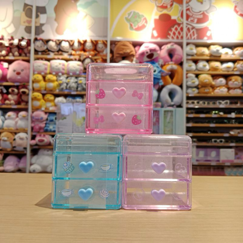 Miniso Sanrio mini Desk organizer / mini storage organizer drawer ...