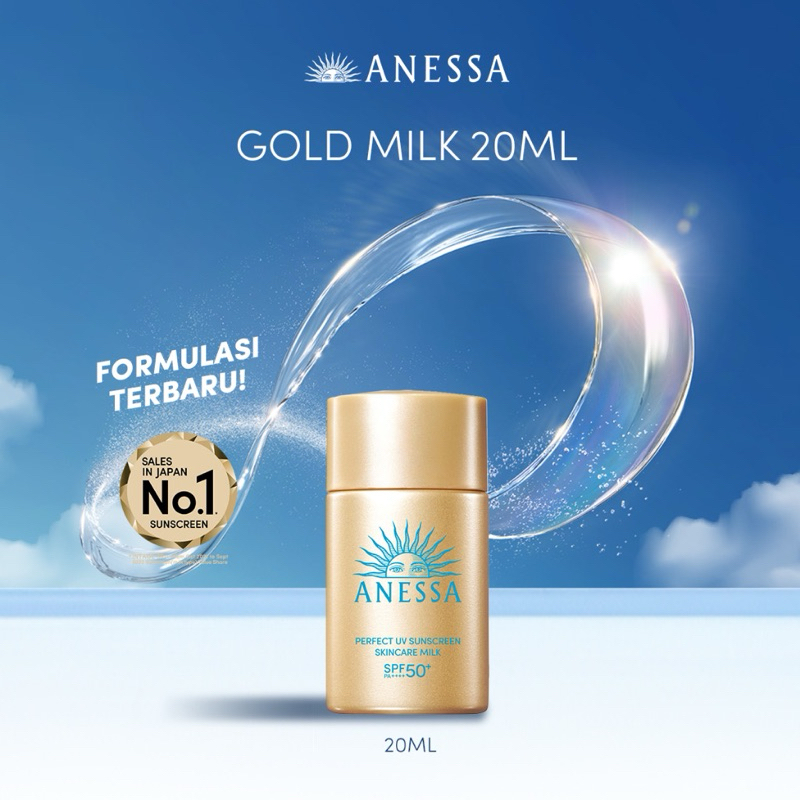 Anessa - 20ml Perfect UV Sunscreen Skin Care Milk SPF 50+ PA++++ | Shopee Malaysia