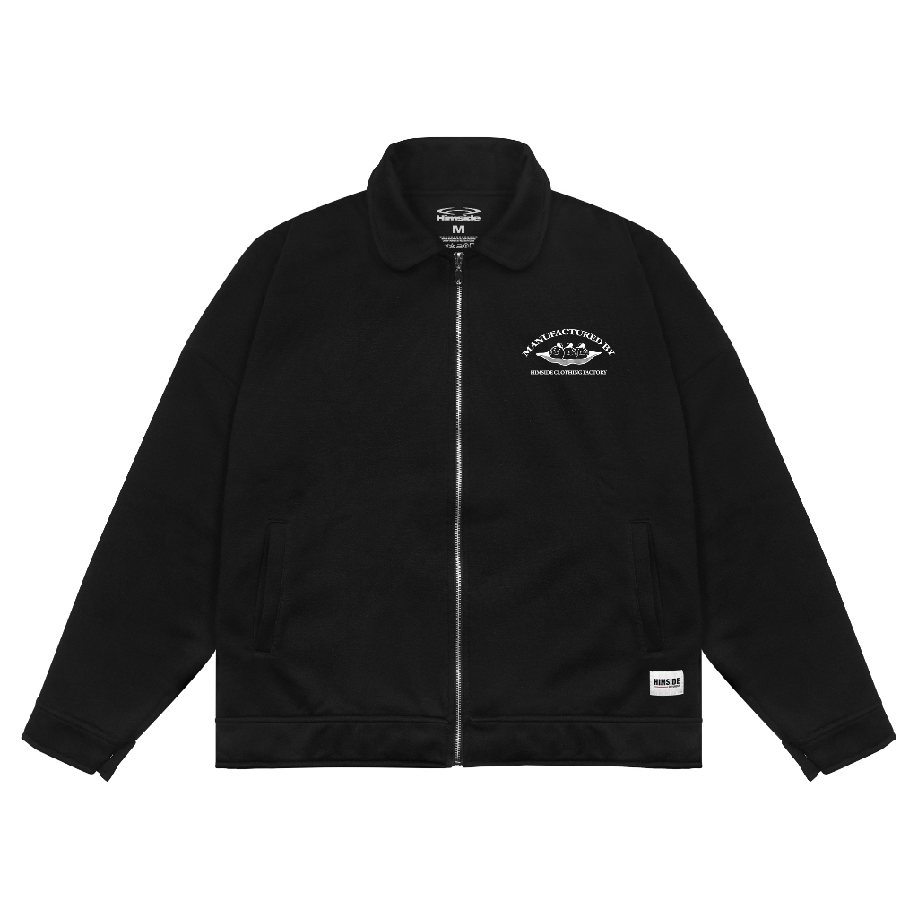 Himside - Fact Black Boxy Work Jacket - Unisex | Shopee Malaysia