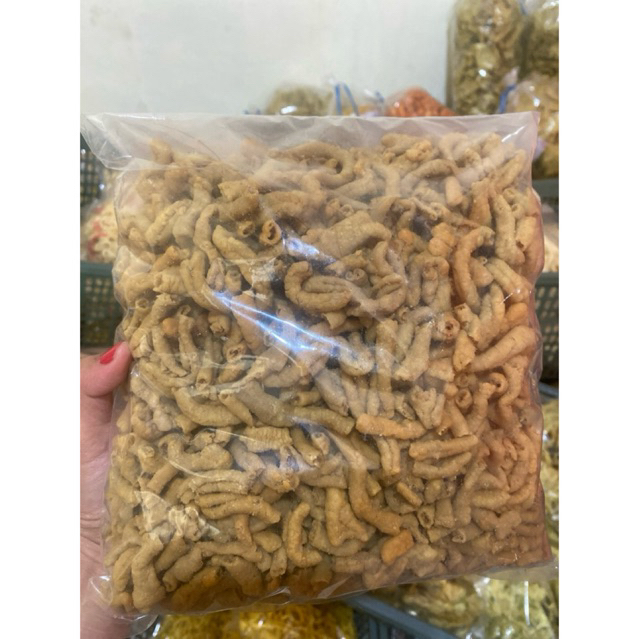 Original Orange Chicken Intestine Chips 1KG / ORI CRISPY Intestines 1KG ...
