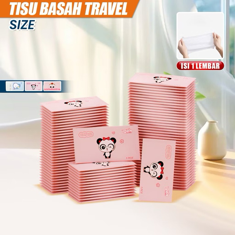 [ACQ] Mini Wet Tissue / Travel Wet Tissue Size 1 Pcs | Shopee Malaysia
