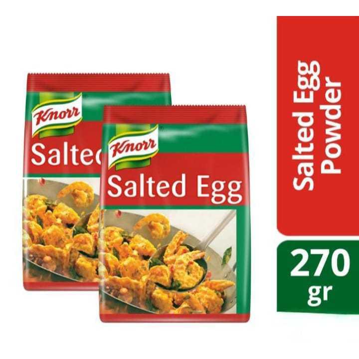 Knorr Salted Egg Seasoning Golden Salted Egg Powder No MSG Halal MUI ...