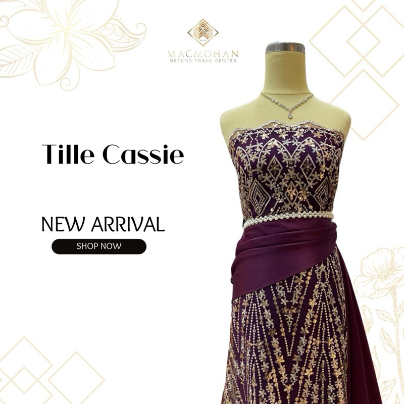 Tille EMBROIDERED / PREMIUM EMBROIDERED TILE / KEBAYA MATERIAL TILE ...