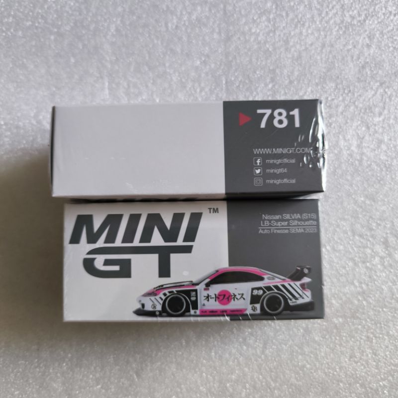MINI GT 781 LB-SUPER SILHOUETTE NISSAN SILVIA S15 AUTO FINESSE SEMA ...