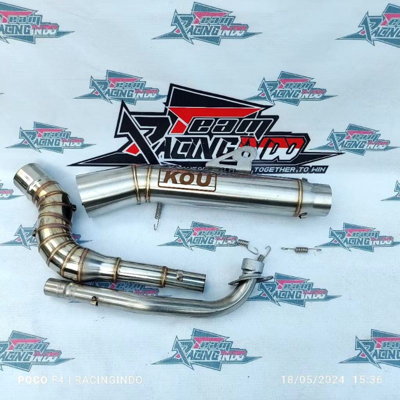 Super Open KOU big elbow highmount 1Se for xrm 125 wave 125 wave xrm ...