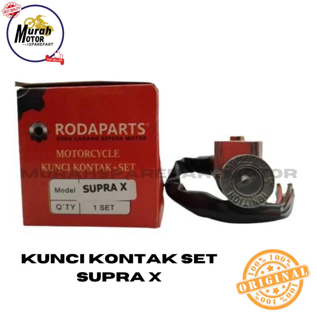 Contact KEY SET CONTACT KEY ASSY + SEAT KEY HONDA SUPRA X SUPRA FIT ...