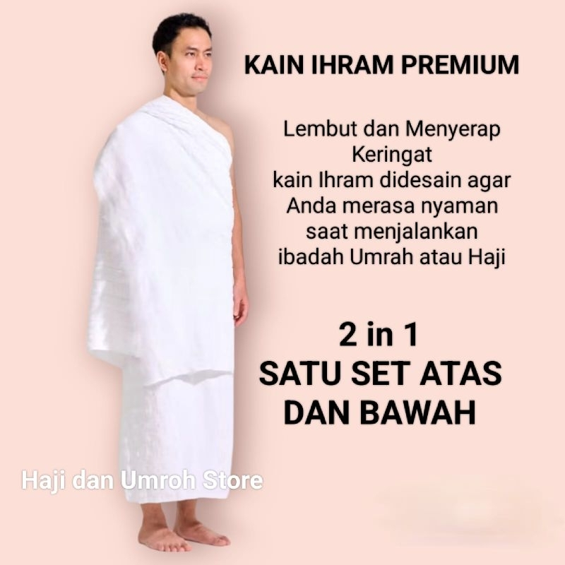 Premium THICK IHRAM FABRIC FOR ADULTS / TEENAGERS / IHRAM FABRIC ONE ...