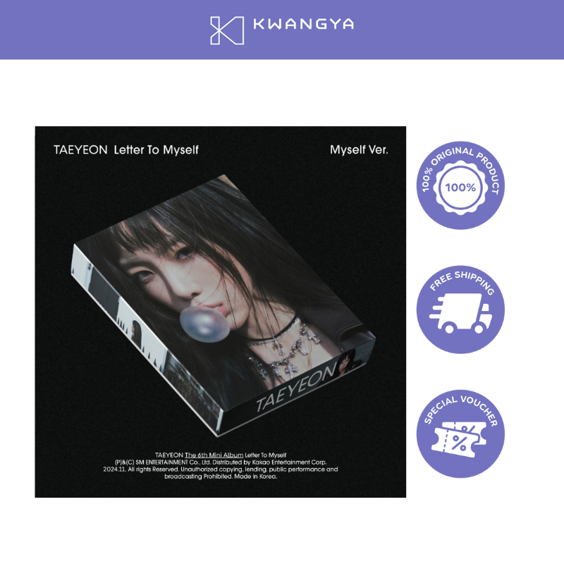 Girls' GENERATION TAEYEON The 6th Mini Album [Letter To Myself] (Myself Ver.) | Shopee Malaysia