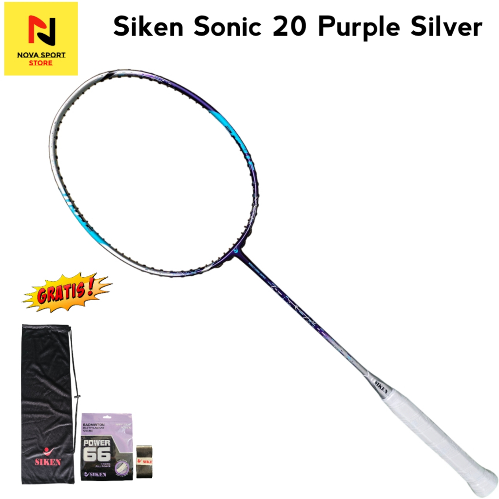 Siken Badminton Racket Sonic 20 | Shopee Malaysia