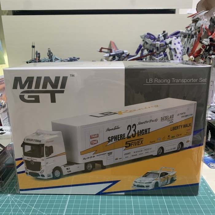 Mini Gt 1/64 Lb Racing Transport Mercedes Benz Actros S15 Silvia Lbwk ...